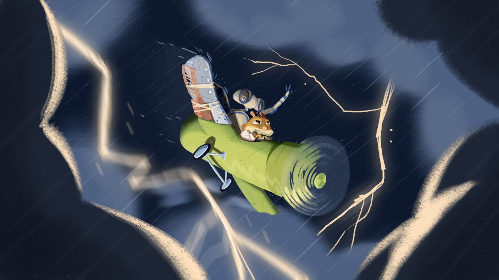 Krutart | 3 - 2 - 1 Liftoff! Short Animated Film